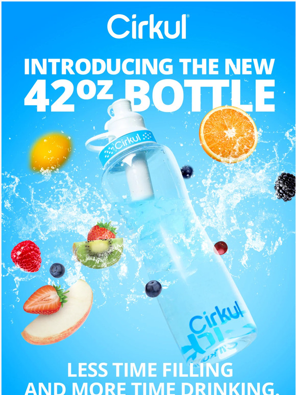 Cirkul: Introducing - Our Biggest Bottle Yet! | Milled