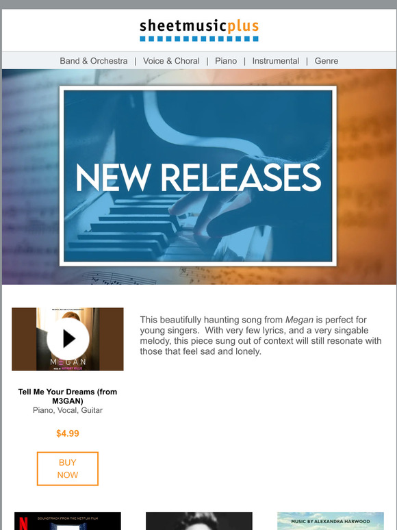 Sheet Music Plus 🎼 Discover New Releases From Tobymac Megan