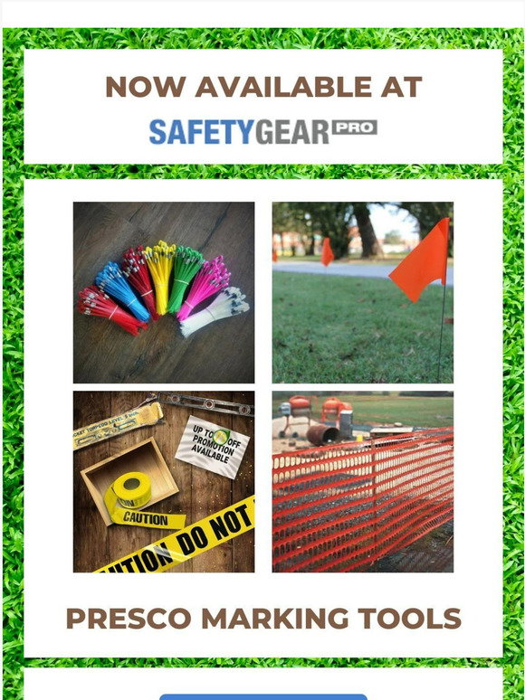 Safety Gear Pro: Presco Marking tools is now at Safety Gear Pro! | Milled