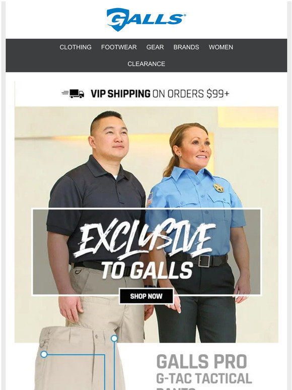 Galls: Public Safety Exclusives | Milled