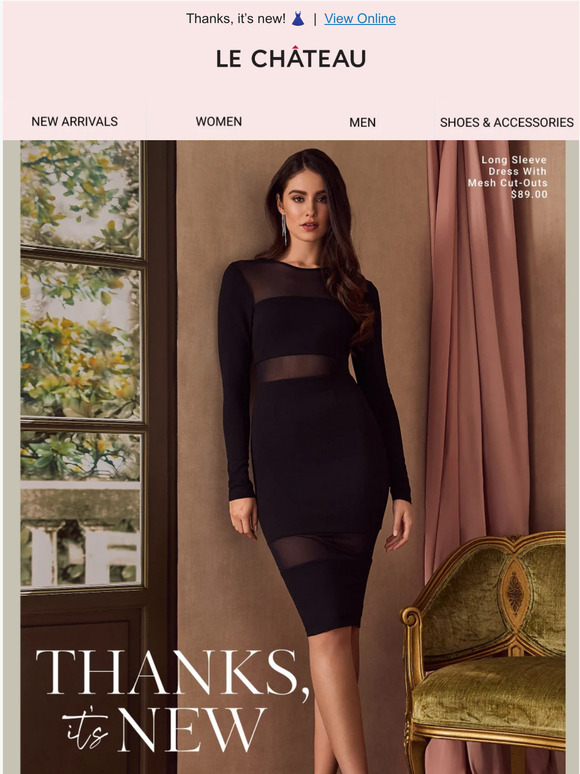 Le Château: Thanks, it’s new! 👗 | Milled