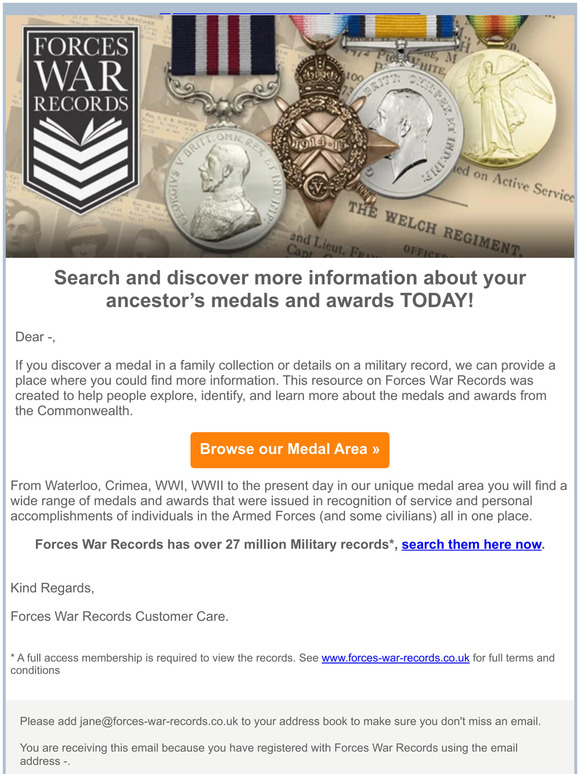 Forces War Records: 🎖 Discover detailed information about your ancestor ...