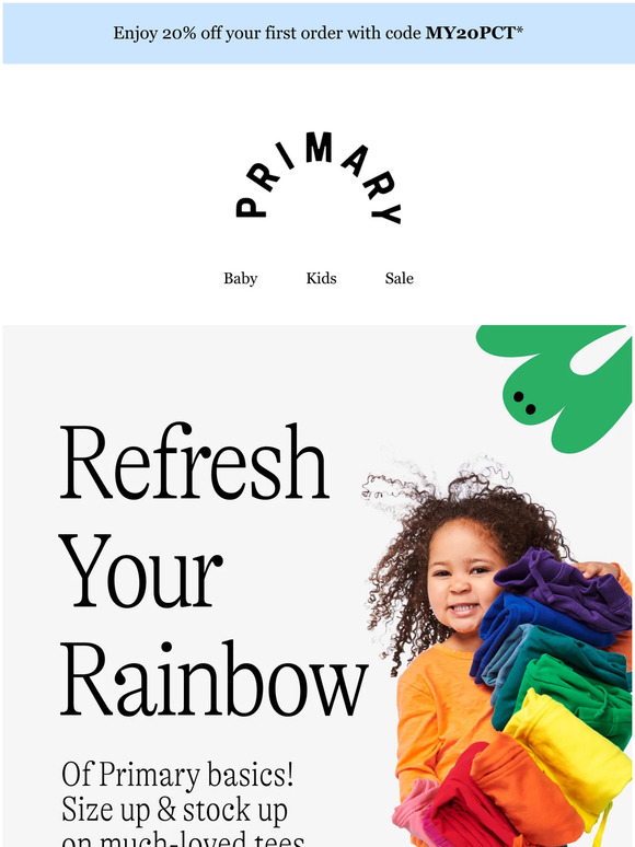 Primary: Comfort in Every. Single. Color. 🌈 | Milled