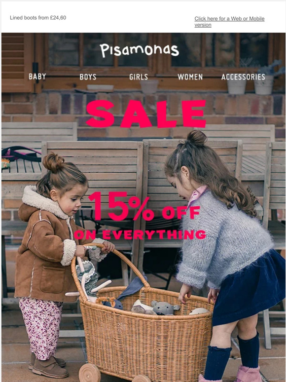 Pisamonas: 🔔🚨 Remember! The Pisamonas SALE! | Milled