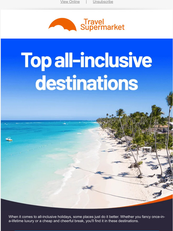 TravelSupermarket: 10 of the best all-inclusive destinations 🍹 | Milled