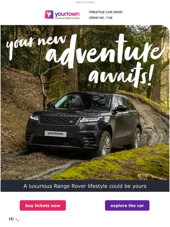 yourtown Prize Homes: Adventures aplenty in your Range Rover Velar | Milled