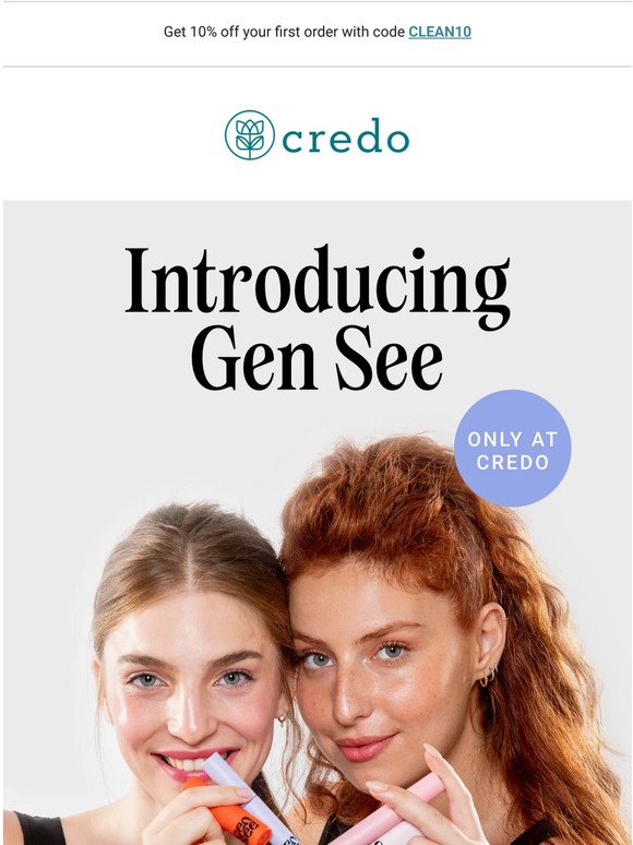 Credo Beauty: Gen See sustainable, vegan makeup—only at Credo | Milled