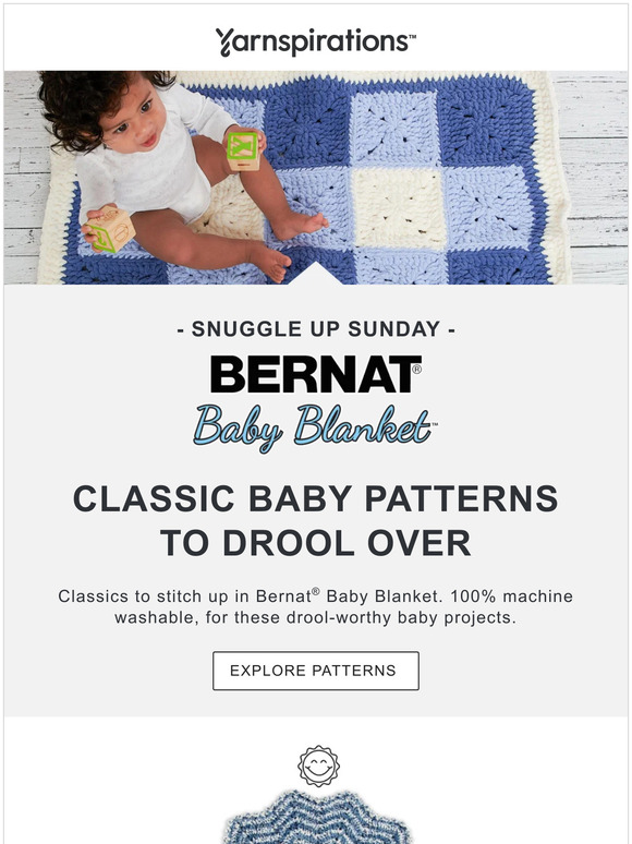 Yarnspirations: Baby patterns to drool over! 👶 | Milled