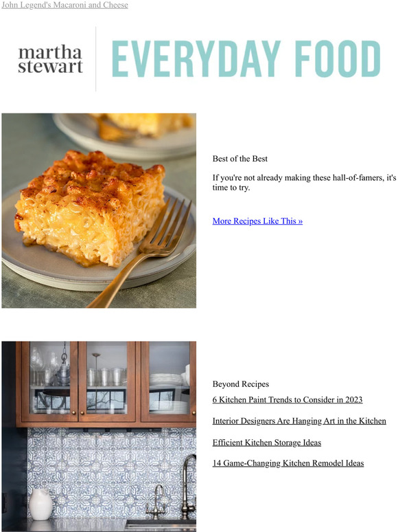 Martha Stewart: Our 20 Most Popular Recipes EVER | Milled