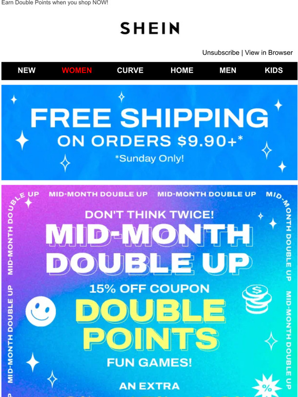 Shein IT: Your Mid-Month Exclusive Is Waiting For You… | Milled