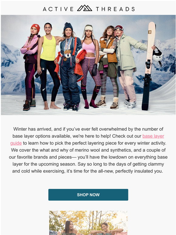 Active Threads: All about that base layer | Milled