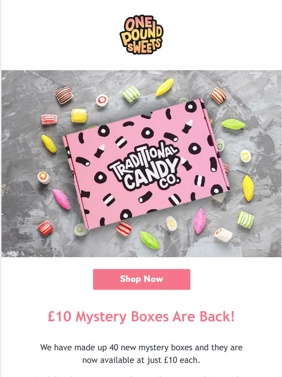 One Pound Sweets: £10 Mystery Boxes Are Back 📦 | Milled