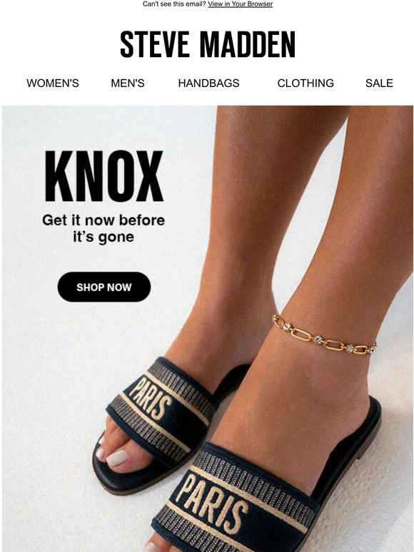 Steve Madden: Paris. St. Tropez. St. Barts. | Milled