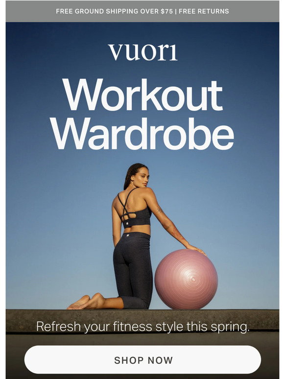 Vuori: Refresh your fitness style | Milled