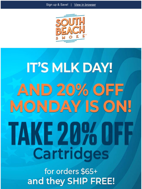 South Beach Smoke: 20% off your fave carts | Milled
