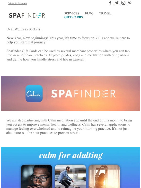 SpaFinder: 👊 Let’s crush wellness this 2023! | Milled