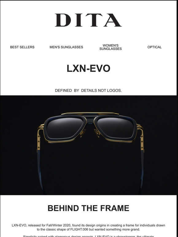 DITA Eyewear: Behind The Frame: LXN-EVO | Milled
