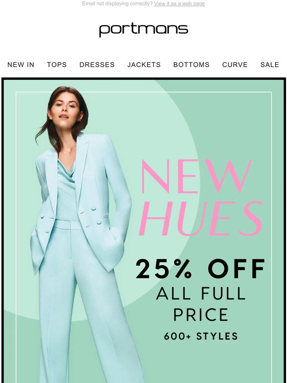 Portmans: Summer Suits You | Explore Our New Collection Now | Milled