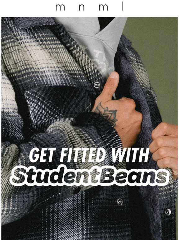 mnml: get fitted with StudentBeans | Milled