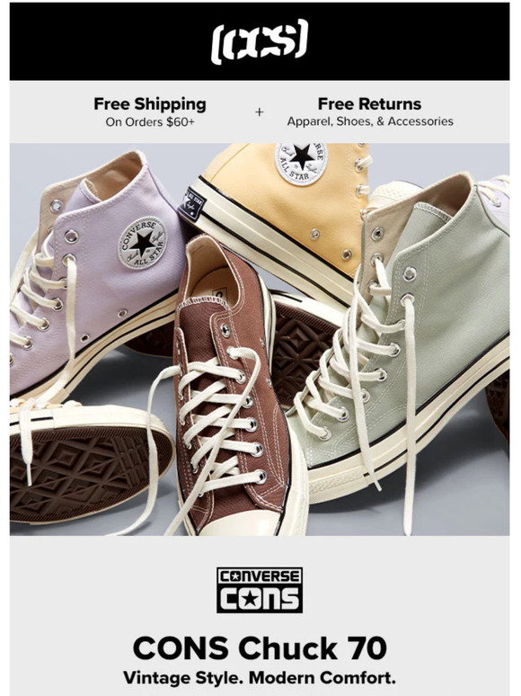 CCS: A Modern Classic: The CONS Chuck 70 | Milled