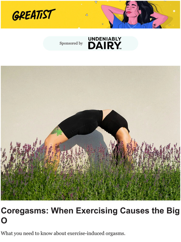 Greater: Coregasms: When Exercising Causes the Big O | Milled