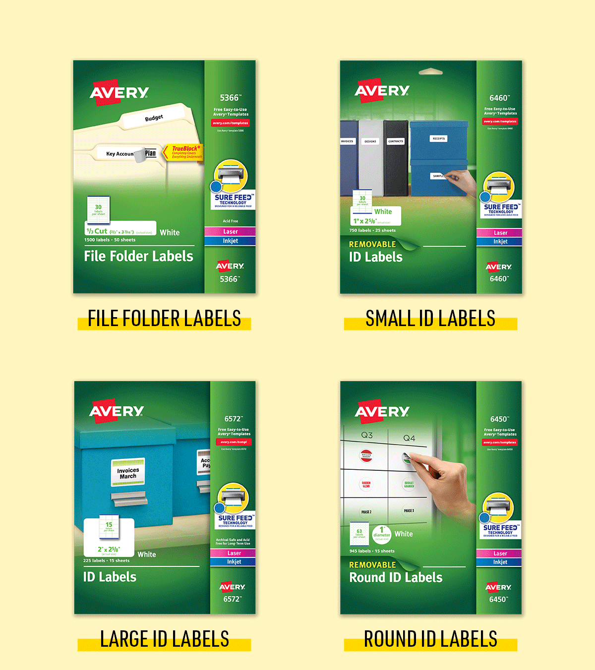 Avery: 📁 15% Off ID & File Folder Labels | Milled