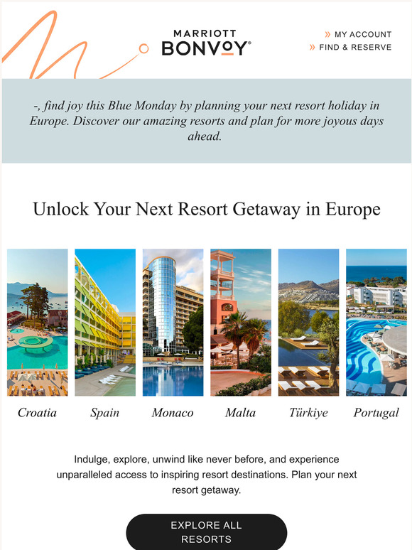 Marriott: Don't Miss Out: European Resorts to Explore | Milled