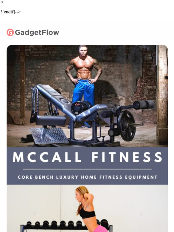 Gadget Flow: The Core Bench transforms into 12 different pieces of gym ...