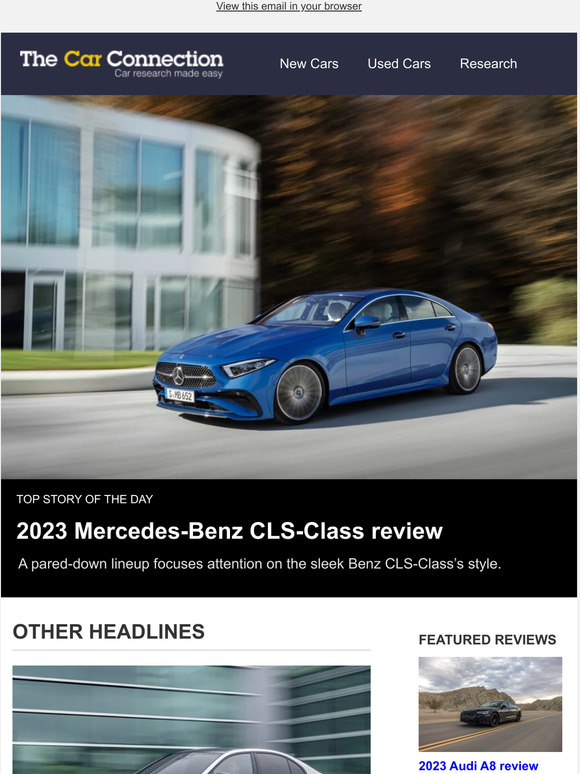 The Car Connection: 2023 Mercedes-Benz CLS-Class review | Milled