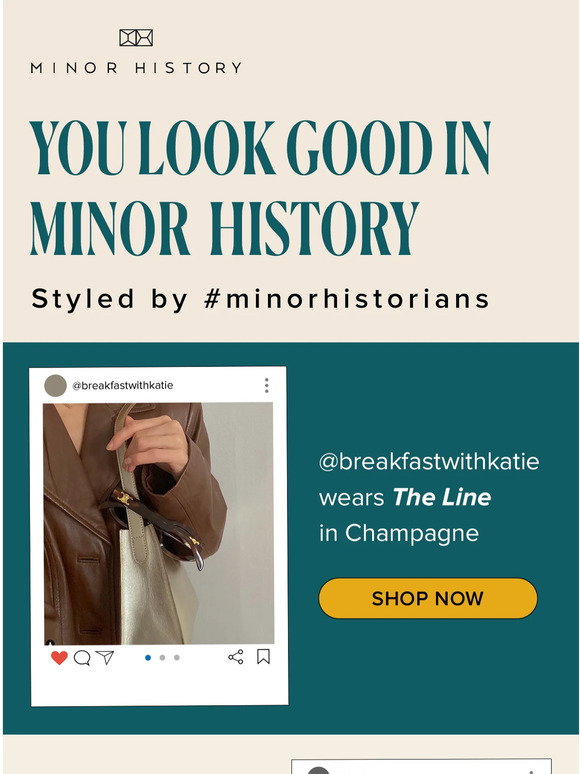 Minor History: Styled by #minorhistorians 🌼 | Milled