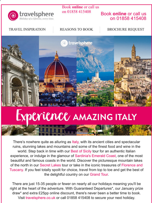 Travelsphere: Experience Amazing Italy | Milled