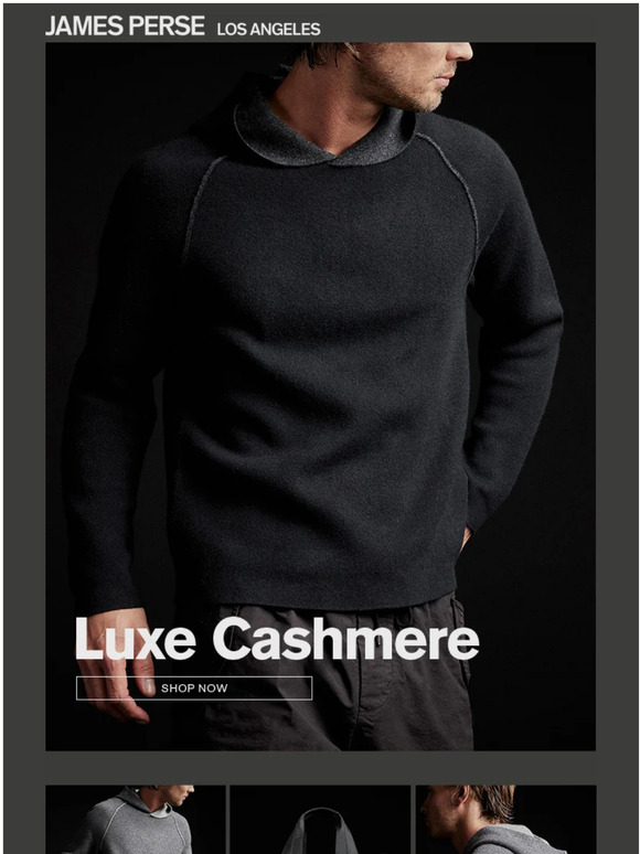 James Perse: Luxe Cashmere | Milled