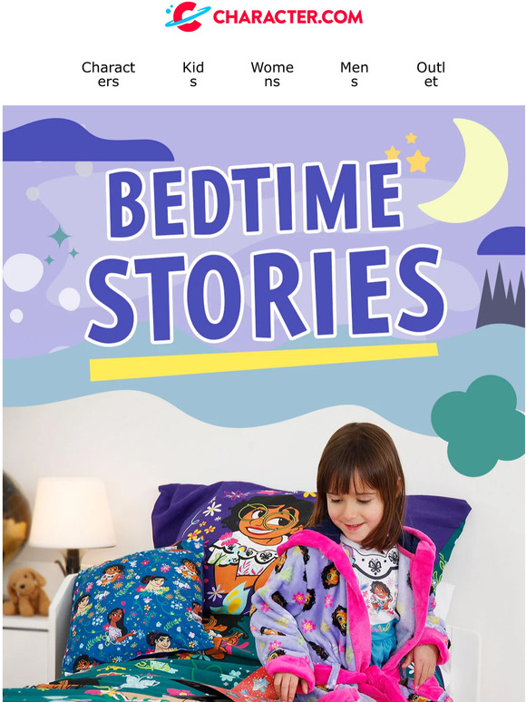 Character: Get ready for bedtime stories 🌙 | Milled