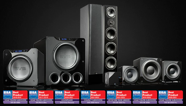 SVS Home Audio Speakers & Subwoofers: 60 of World’s Top AV Media Honor ...