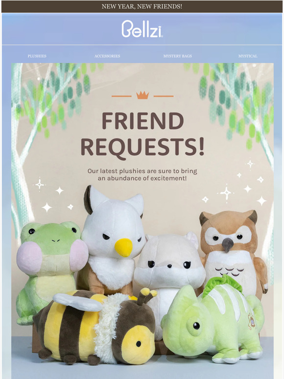Bellzi: NEW PLUSHIES AVAILABLE NOW 💕 | Milled
