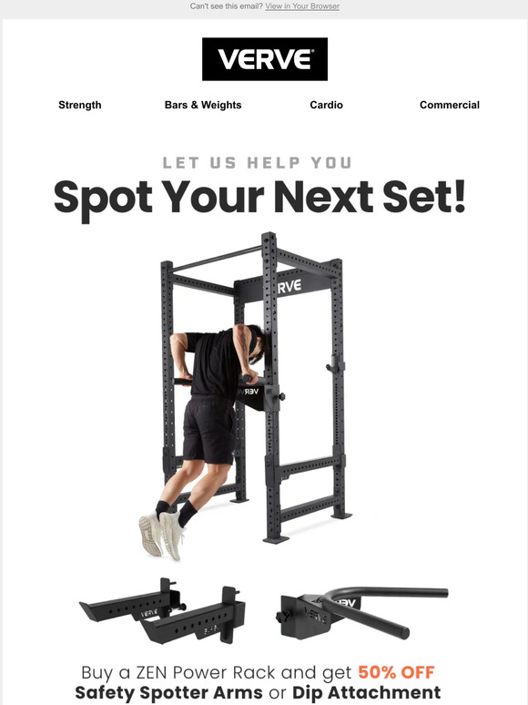 VERVE Fitness: 🏋️ VERVE is here to SPOT your next set | Milled
