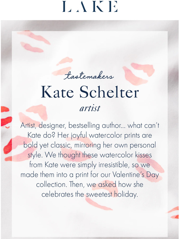 LAKE: Tastemakers: Artist Kate Schelter | Milled