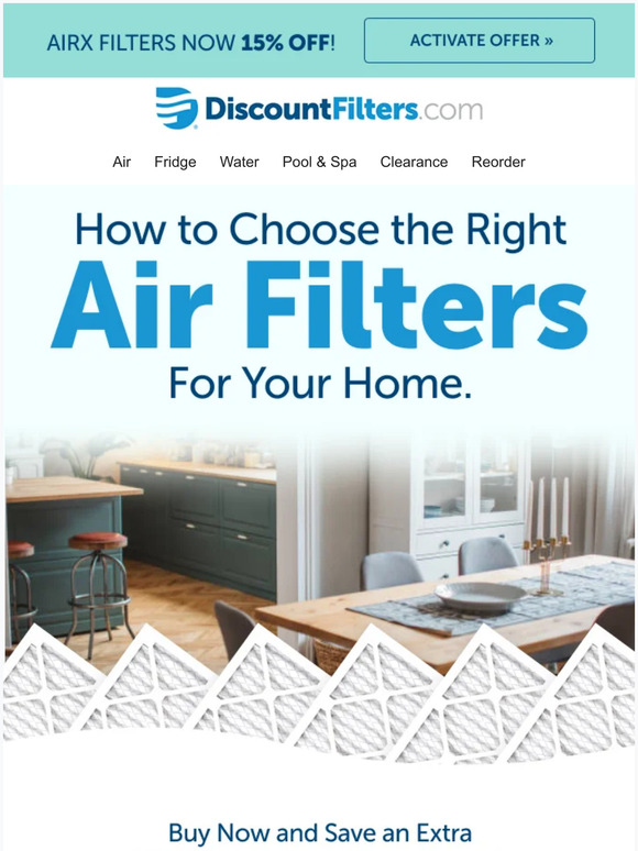 Discount Filters: How to Choose Your Air Filters | Milled