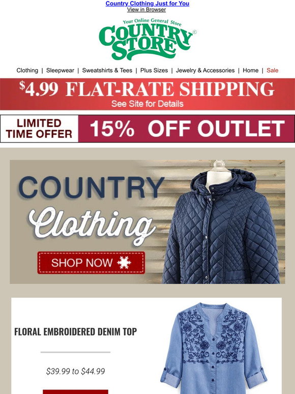 Country Store: Wear-Now Styles Perfect For Winter | Milled