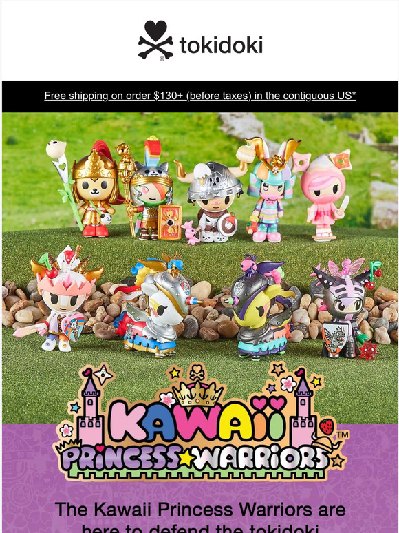 Tokidoki: tokidoki Kawaii Princess Warriors are here! | Milled