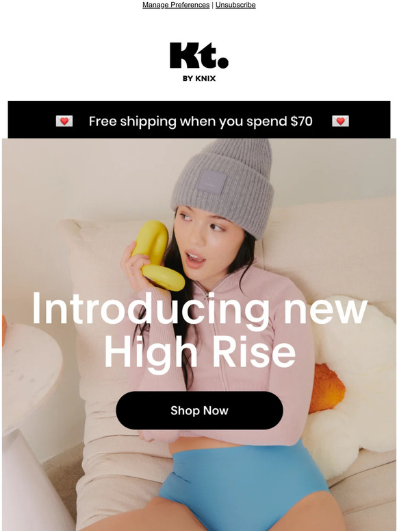 Kt by Knix: 🚨 NEW High Rise Undies 🚨 | Milled