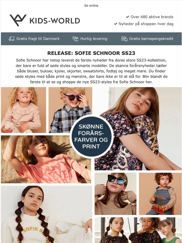 Kids World: Dem skal du se! Sofie Schnoor og Mini A Ture SS23-release ...