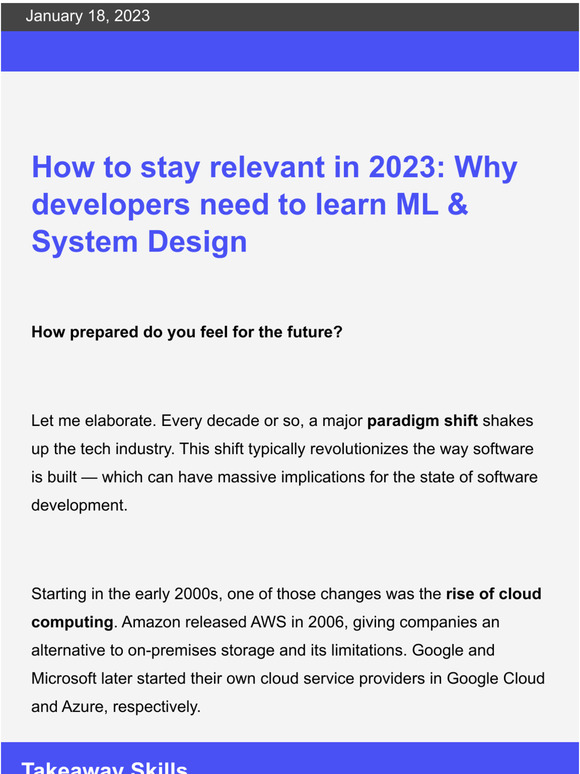 Educative: How to stay relevant in 2023: Why developers need to learn ...