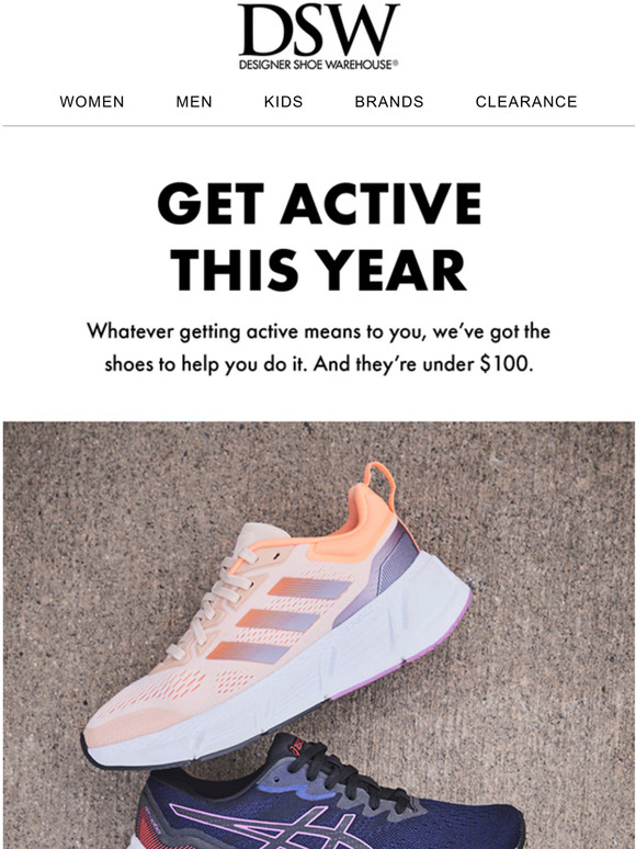 DSW: Smash your activity goals this year. | Milled