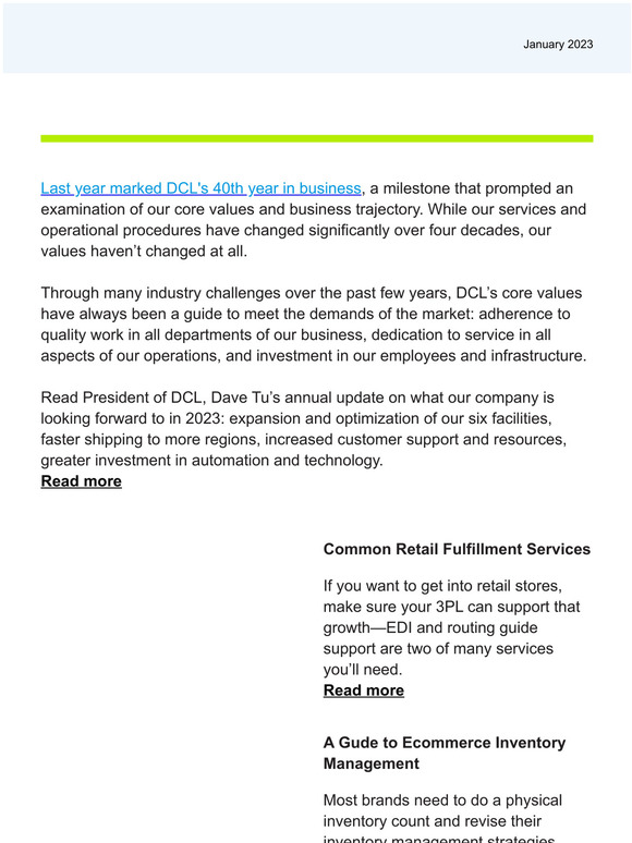 DCL Logistics: 🔗 Reorganizing your inventory in Q1? Our guide to ...