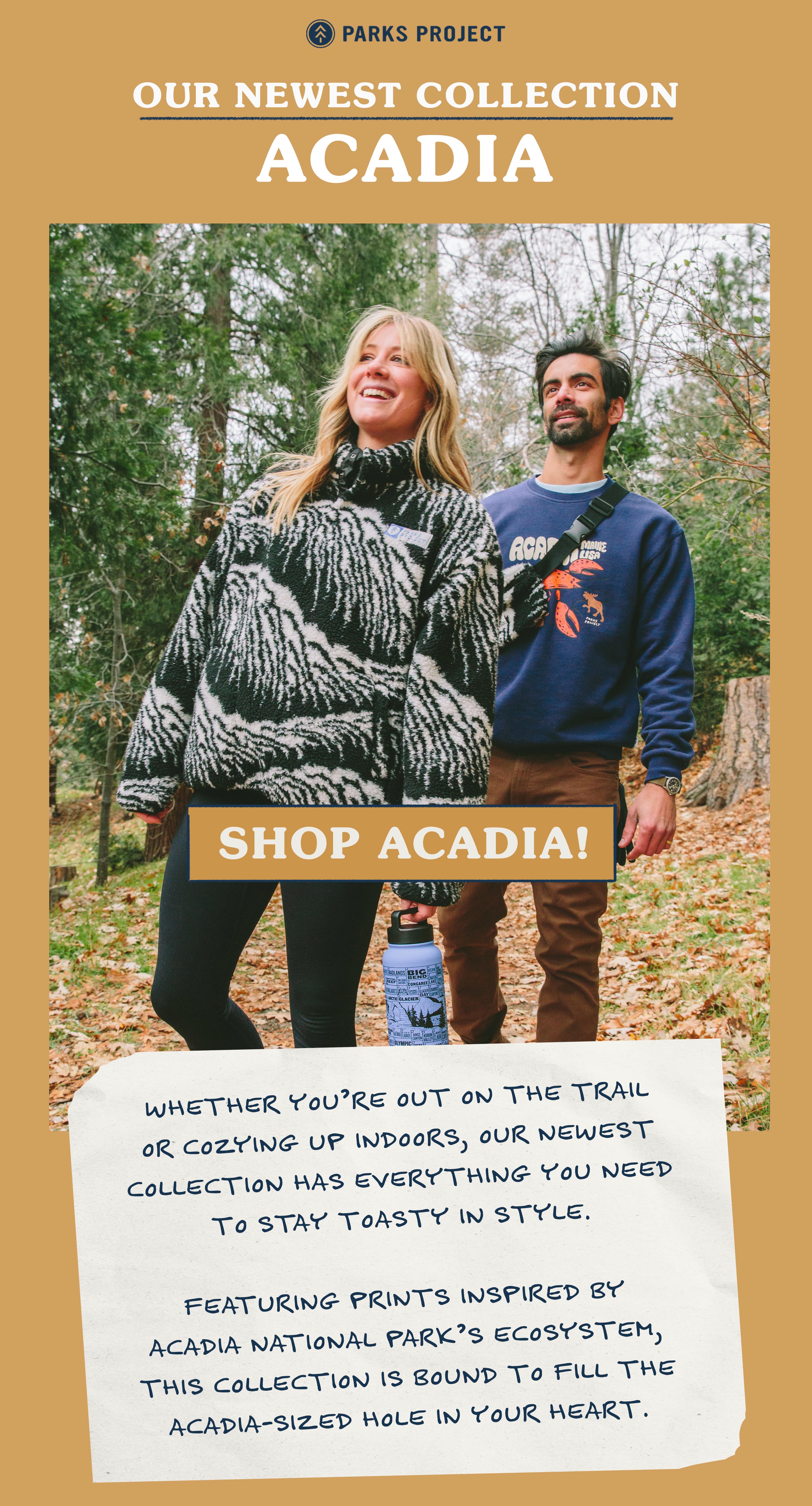 Parks Project: The Acadia Collection has arrived | Milled
