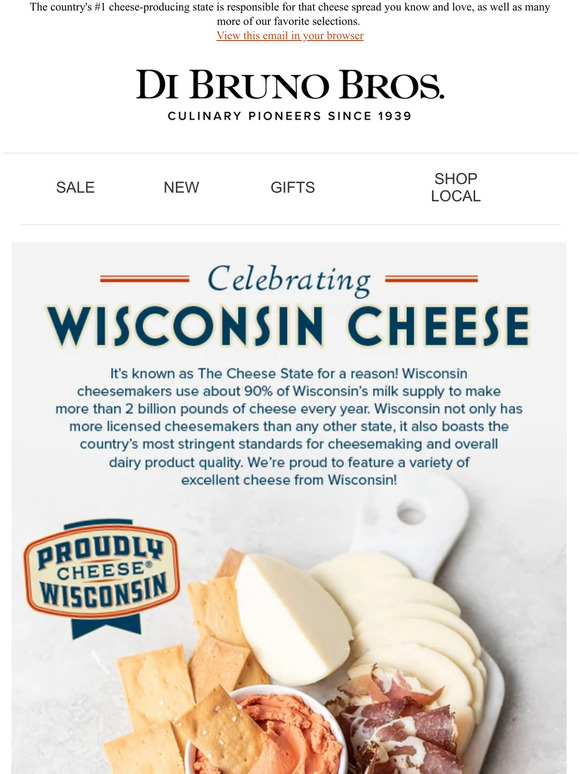 Di Bruno Bros: Celebrating the Cheese State! 🧀 | Milled