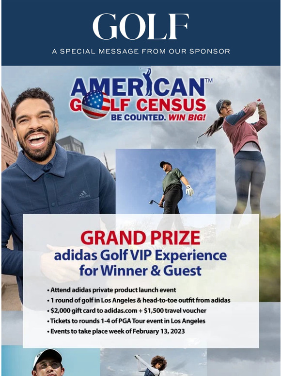 GOLF: Take our Survey for a Chance to Win a VIP Trip to Los Angeles ...