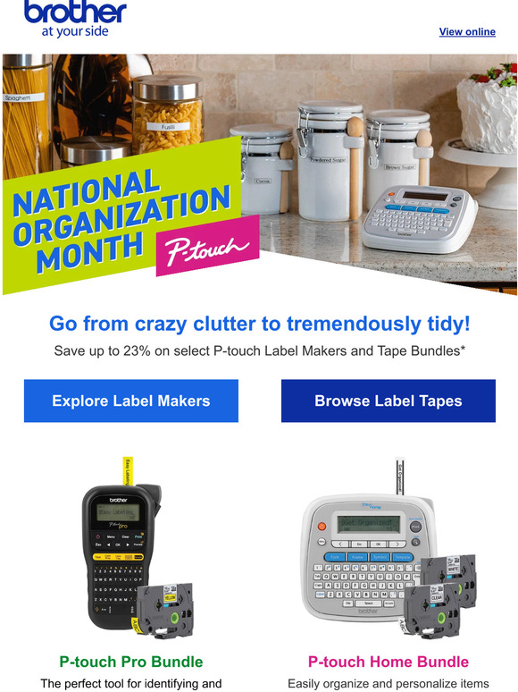 Brother: Organize Your Space With These Bundles Deal Savings ️ | Milled