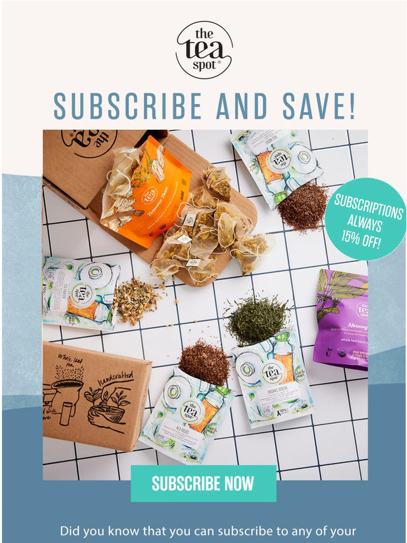 The Tea Spot: Want 15% off EVERY purchase?? 🌱 | Milled